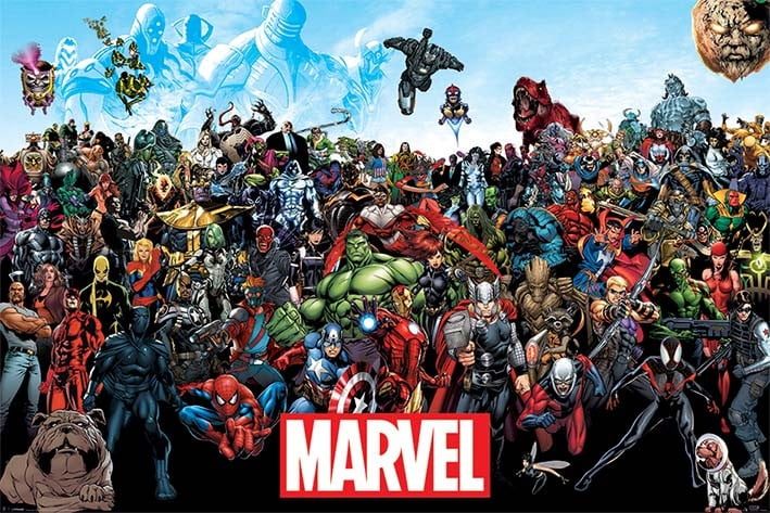 Negozio » Marvel: Universe (Poster 61 X 91,5 Cm)
