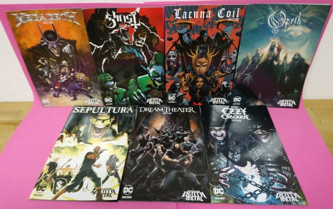 Batman: Death Metal 1-7 – Band Cover – L'idea che ti manca