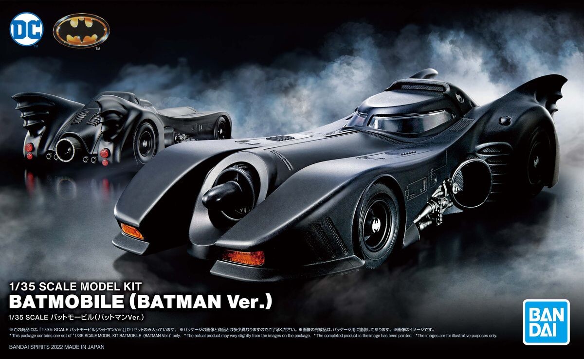 Bandai Batman 1989: Batmobile model kit Scale 1:35 – L'idea che ti manca