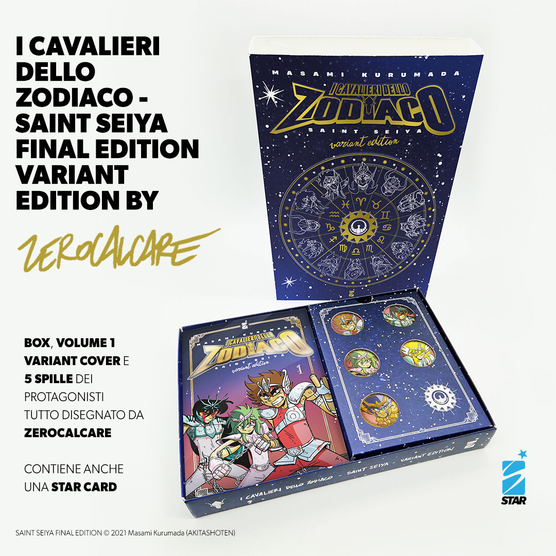 I cavalieri dello zodiaco – Saint Seiya Final Edition 1 variant ...