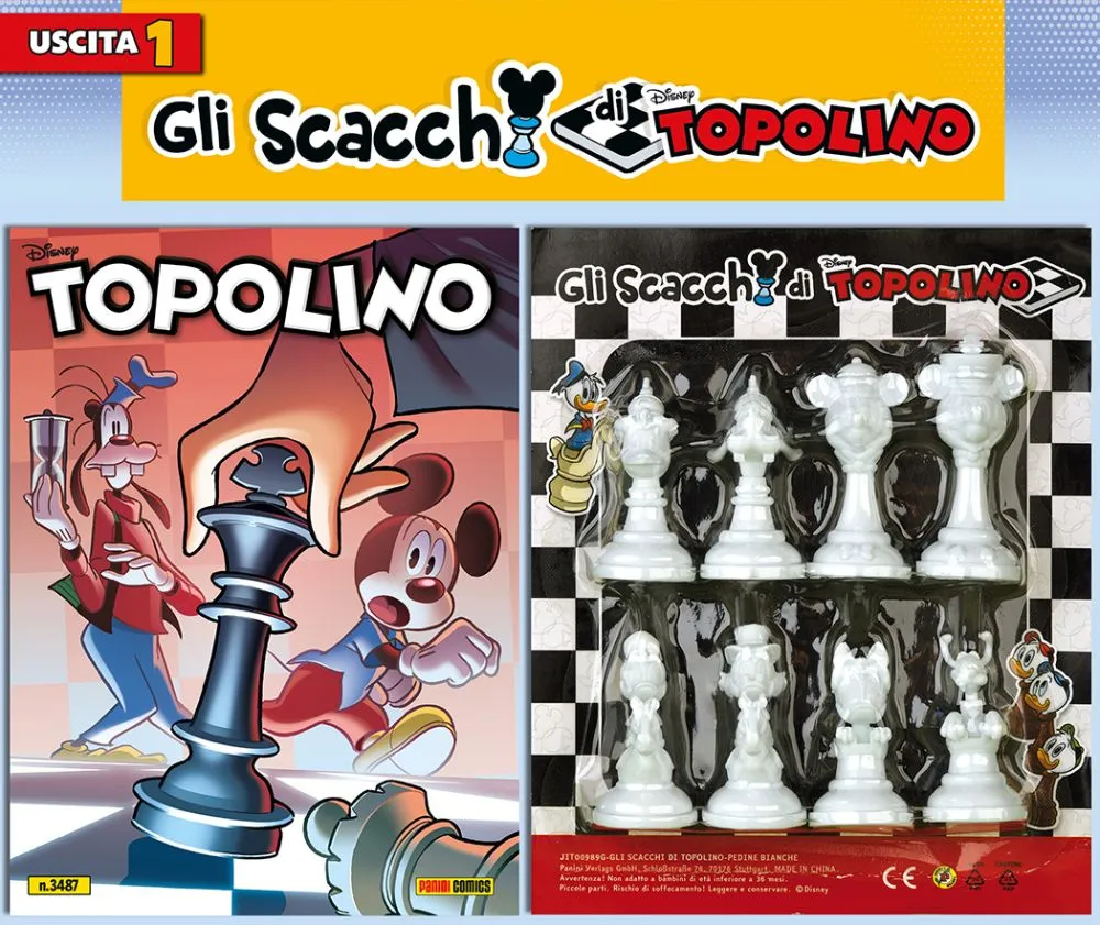 Negozio » GLI SCACCHI DI TOPOLINO - Bundle completo