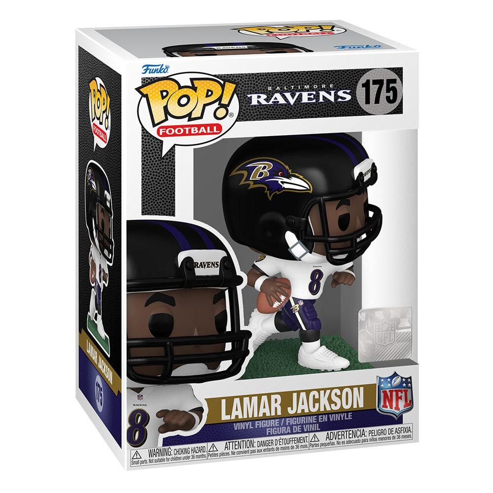 Negozio » NFL POP! Sports Vinyl Figure Baltimore Ravens - Lamar Jackson ...