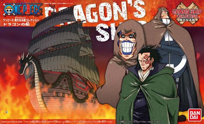 Negozio » Grand Ship Collection Dragon's Ship Model Kit (One Piece)
