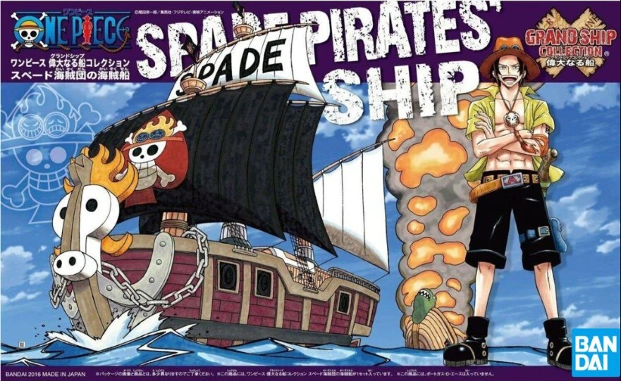 Negozio » Grand Ship Collection Nine Snake Pirate Ship Model Kit (One ...