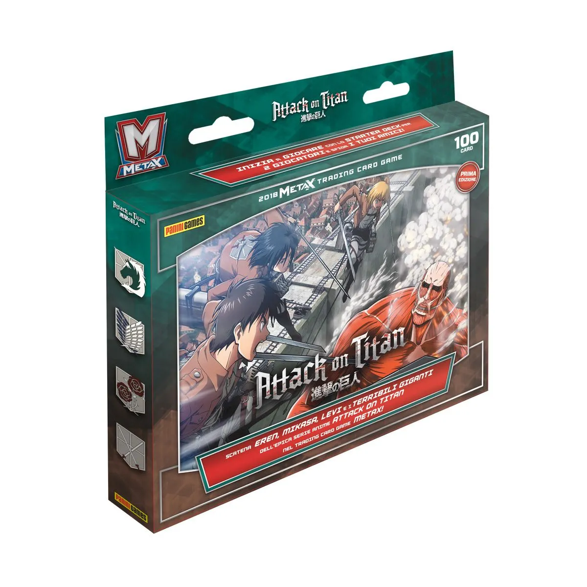 Negozio » Attack On Titan Trading Card Game - Starter Deck Panini