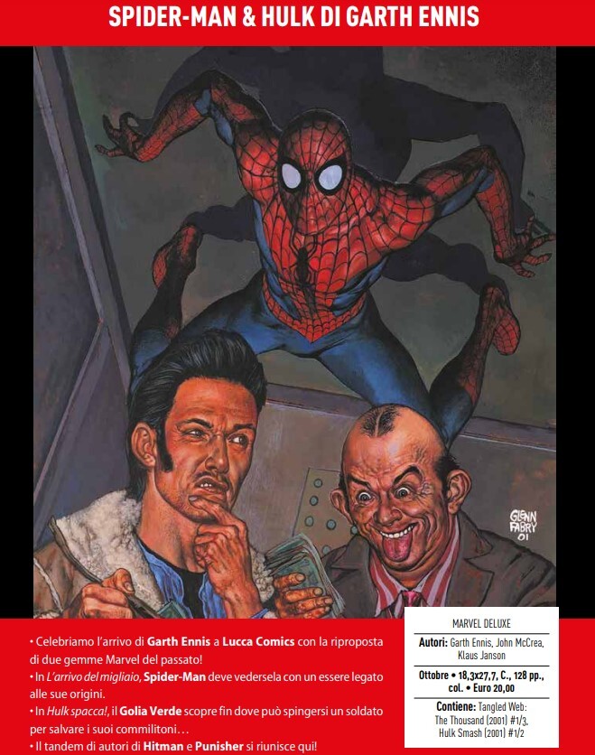 Negozio » Spider-Man & Hulk Di Garth Ennis