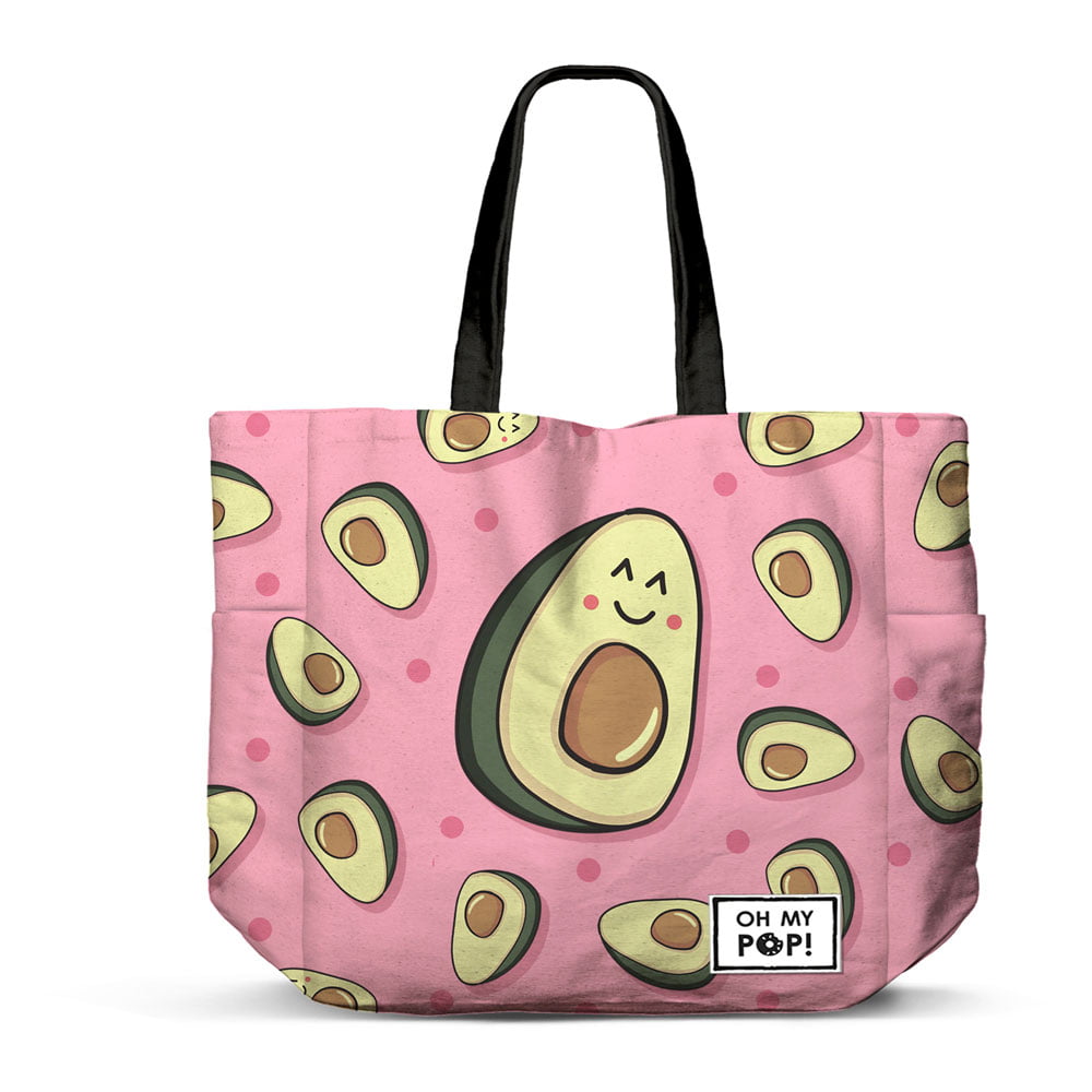 Negozio » Borsa orizzontale Oh My Pop! Tote Bag horizontal Avocado
