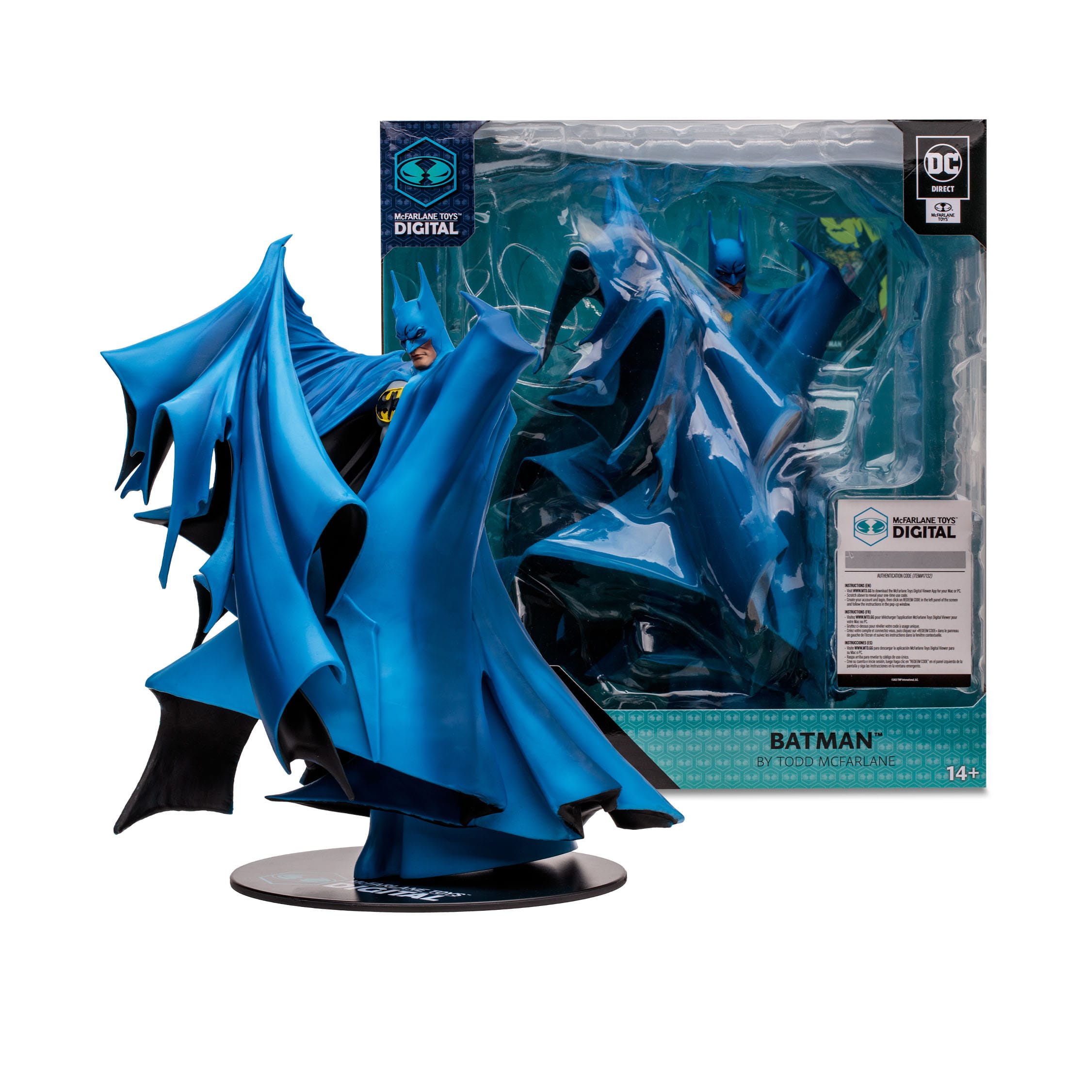 DC Direct Action Figure Batman by Todd MC Farlane PVC Statue (Digital ...